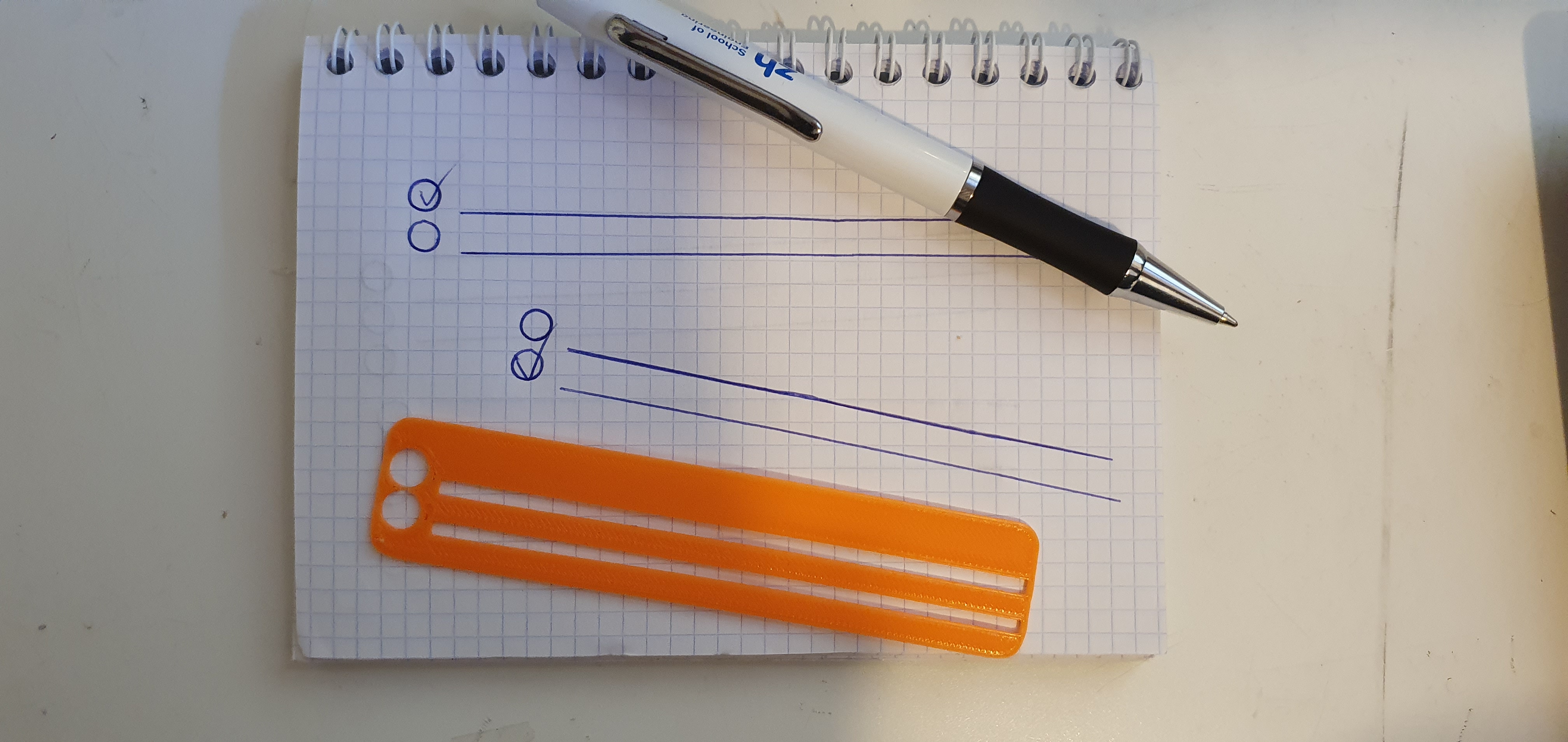 to_do_list_stencil_2_lines by Aaron Schneider | Download free STL model ...