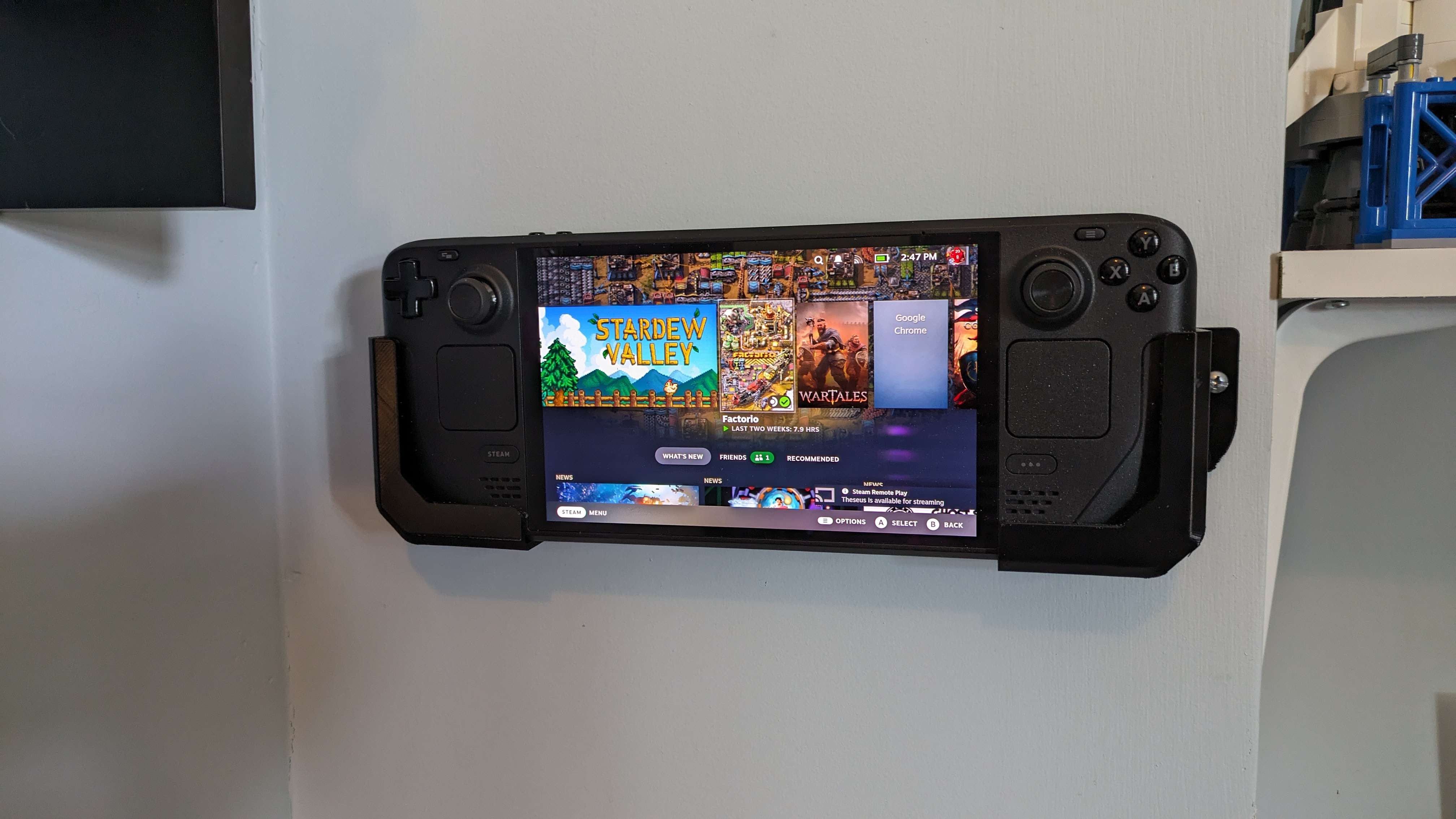 Steam Deck (OLED) Wall Mount by UmbraEx | Download free STL model ...