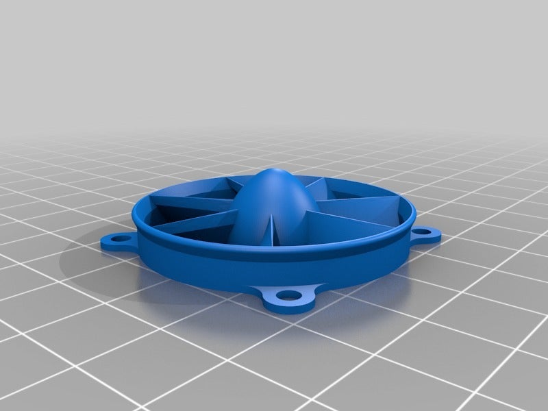 Propeller Style Fan Cover by Martin Darebný | Download free STL model ...