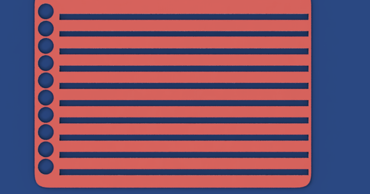 to_do_list_stencil_10_lines by Aaron Schneider | Download free STL ...