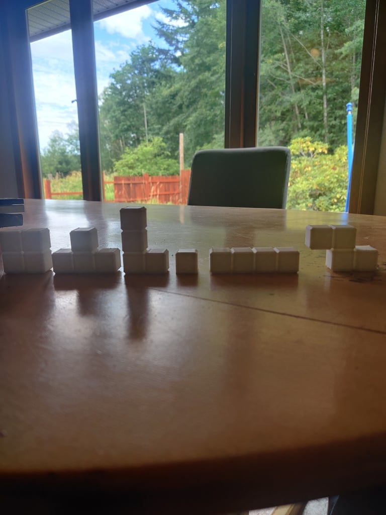 All Tetris shapes! by Butterlover06 | Download free STL model ...