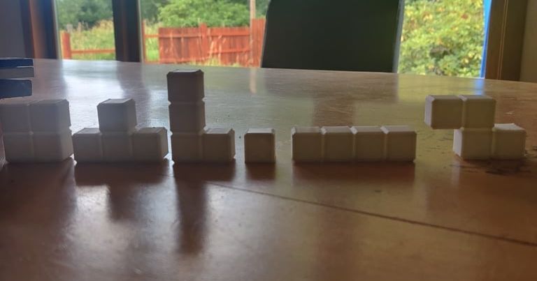 All Tetris shapes! by Butterlover06 | Download free STL model ...