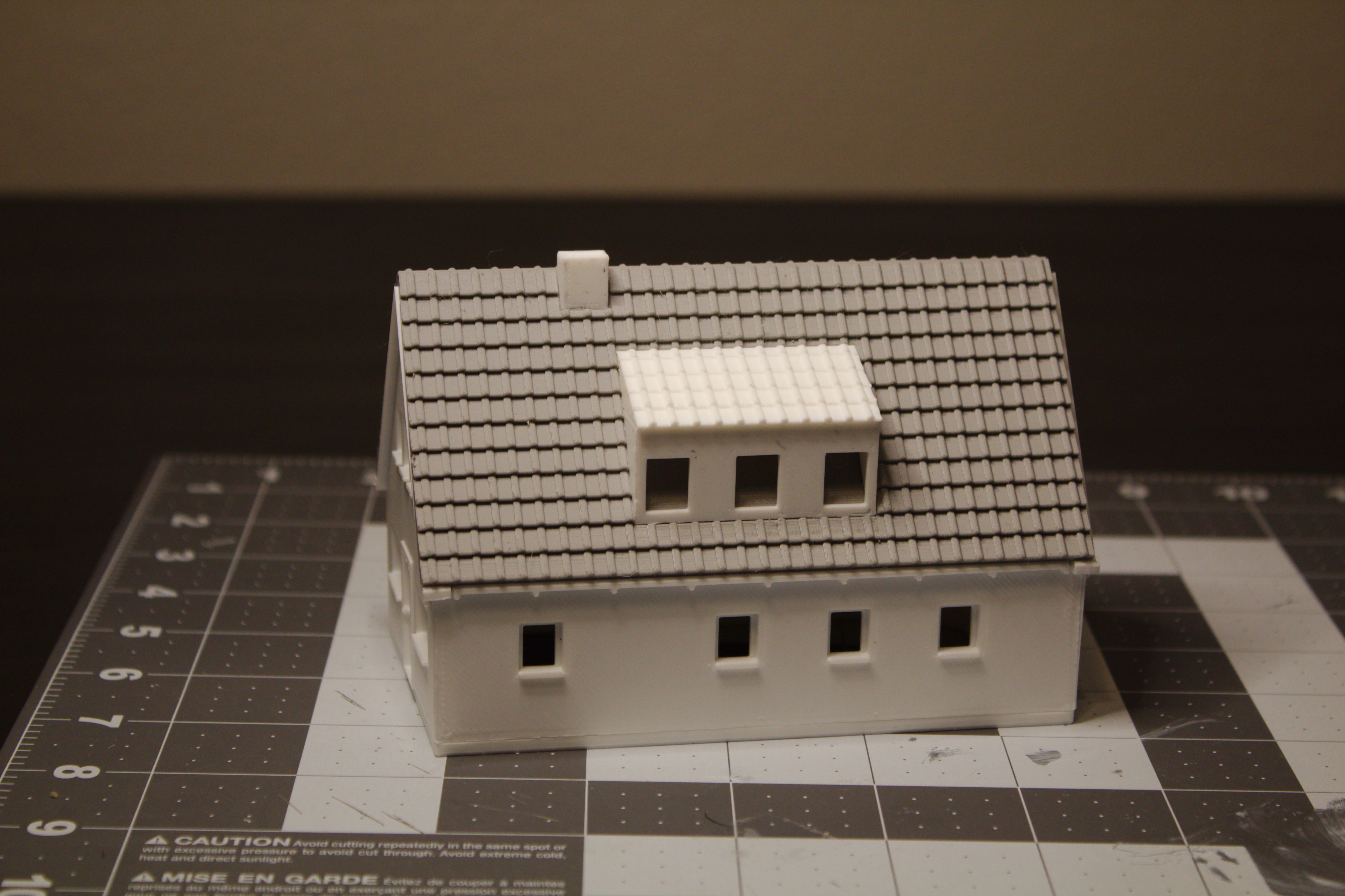 HO scale house "House zero" by Miniature Max | Download free STL model ...