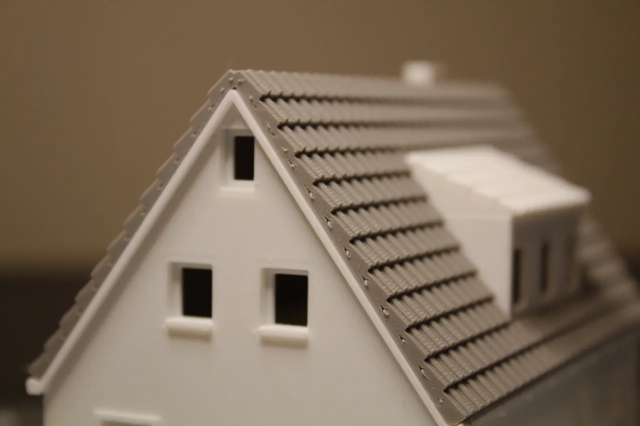 HO scale house "House zero" by Miniature Max | Download free STL model ...