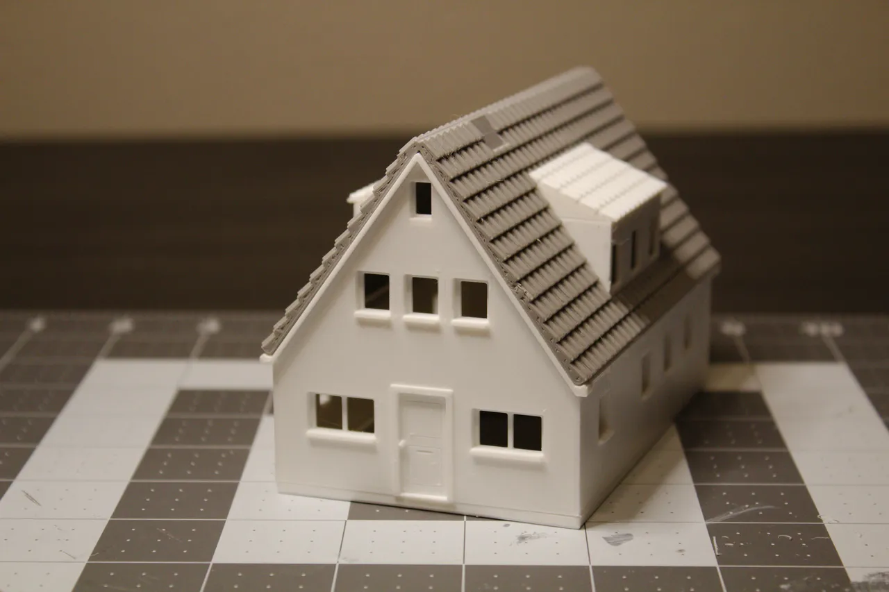 HO scale house "House zero" by Miniature Max | Download free STL model ...