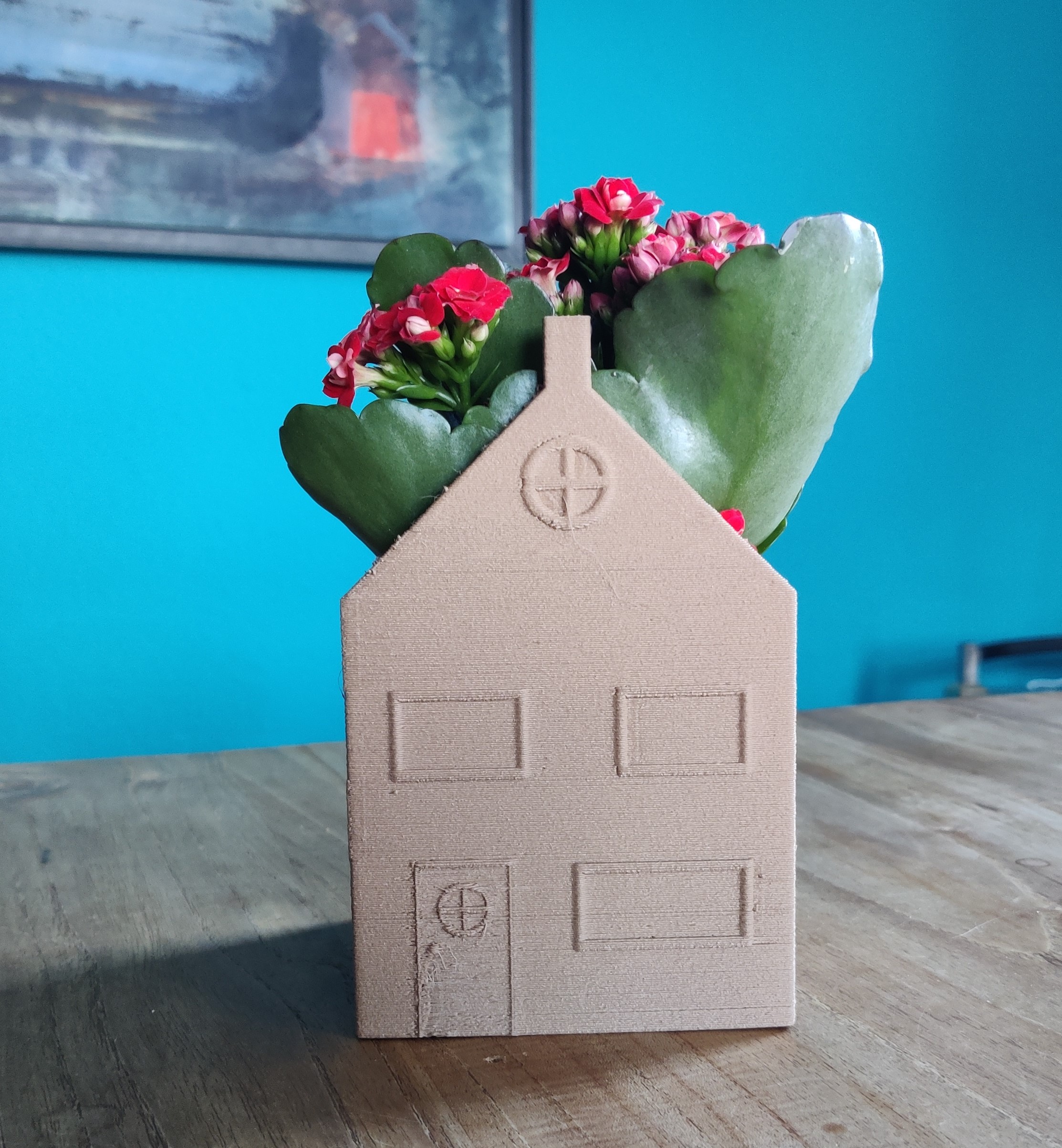 Little house planter pot by usinguser | Download free STL model ...