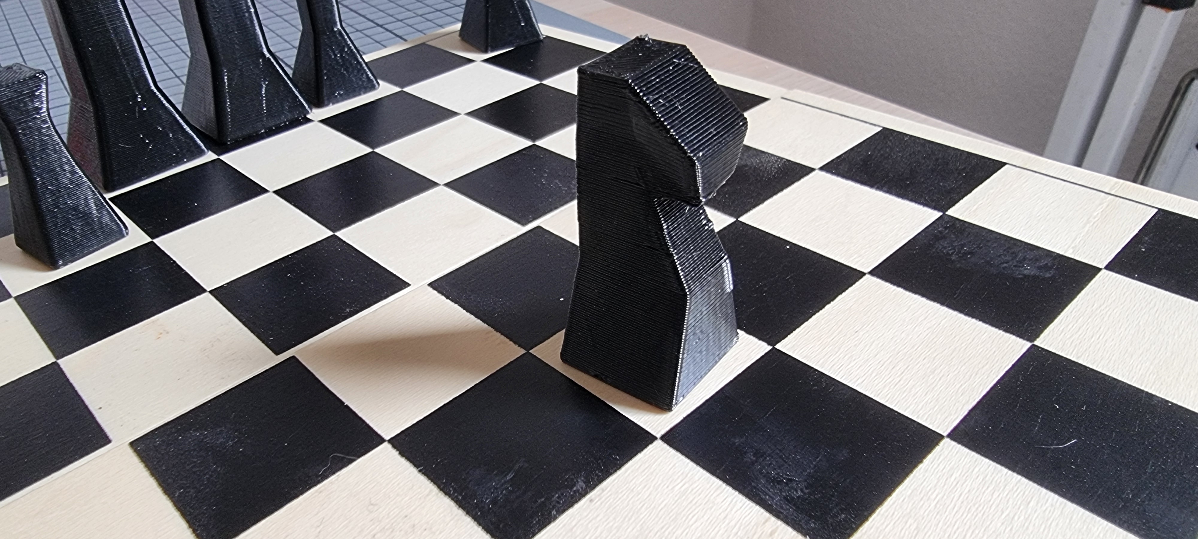 low poly simple chess pieces by Michael B. | Download free STL model ...