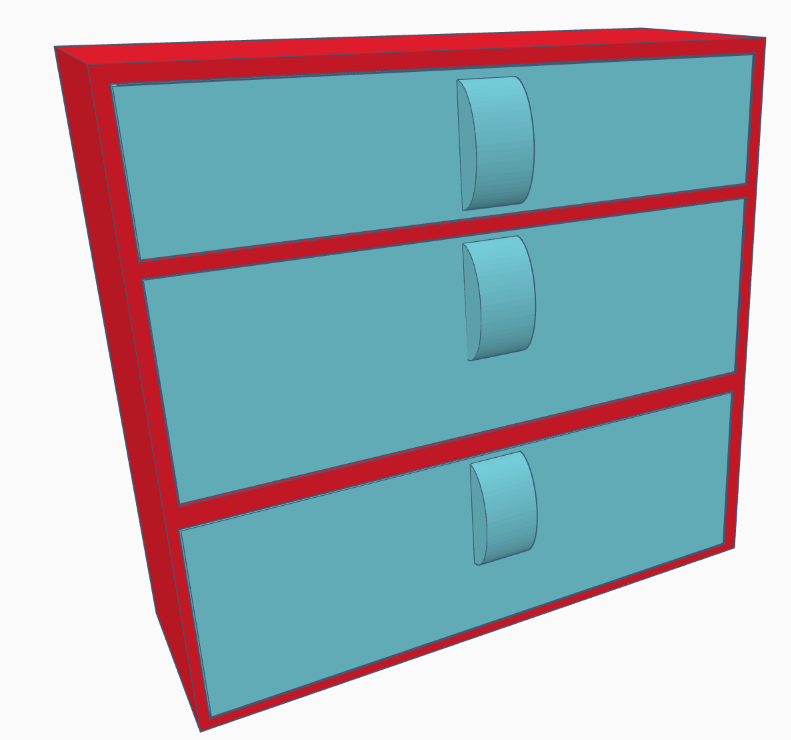 Set of Drawers by Avida | Download free STL model | Printables.com
