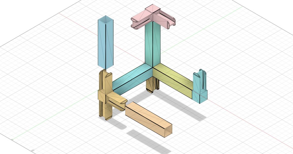 2020x1.5_Standar Profile Modular System + Accessories por BasementLAB ...