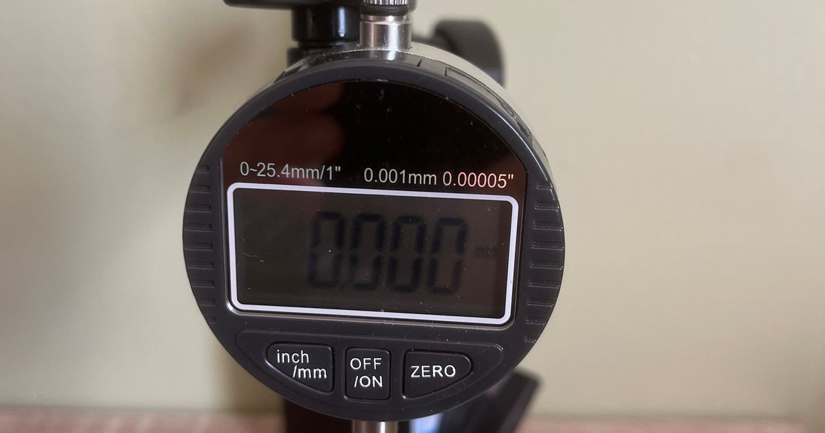 Dial indicator lever (ergonomic) by Garage Maker | Download free STL ...