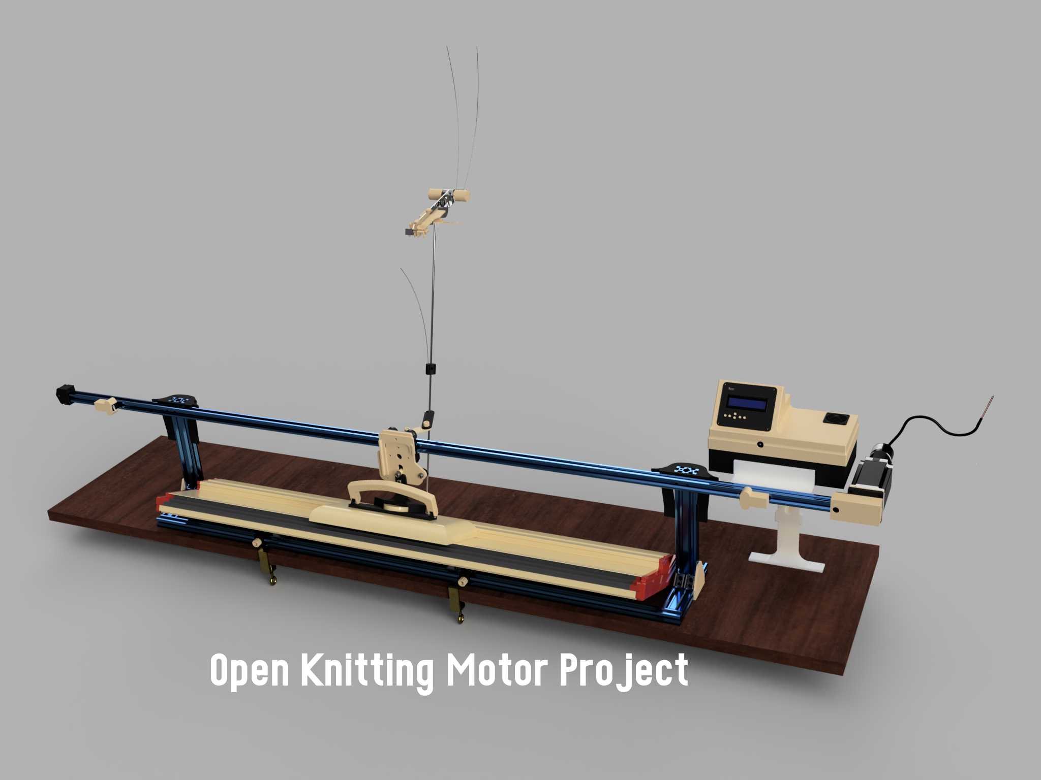 Open Knitting Motor Project by pandel | Download free STL model ...