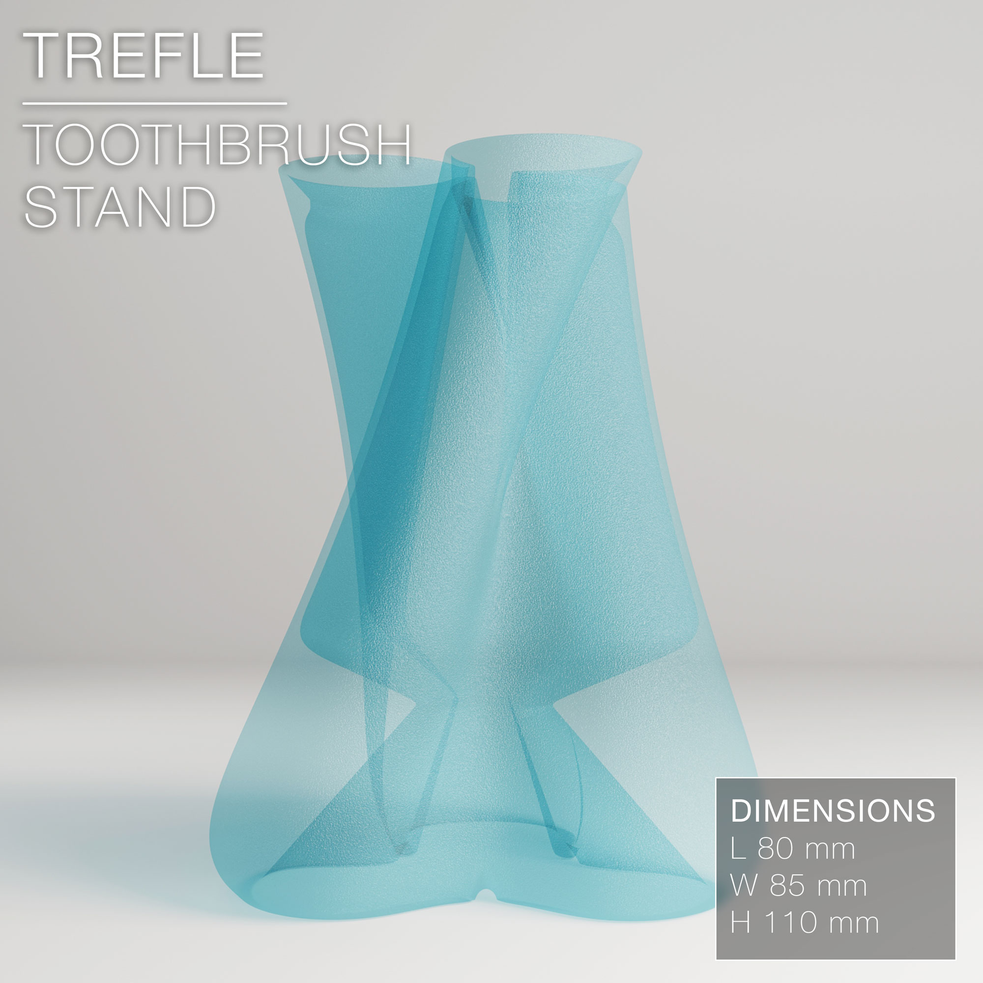 TREFLE | Toothbrush stand by Charles Regaud | Printables Store