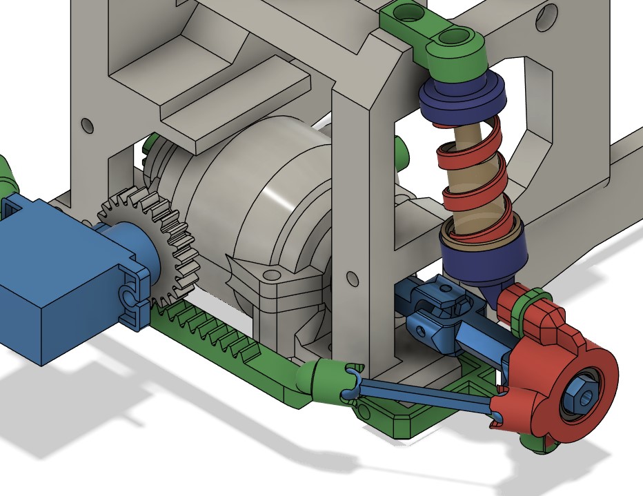 McPherson Strut suspension for RC cars (1/12 scale) por Prism08 ...