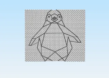 Penguin geometry wall art by Dxmisfn | Download free STL model ...