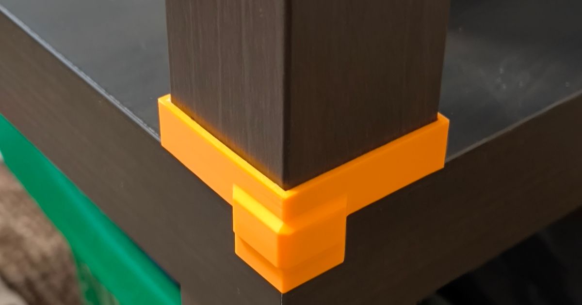 Slim Screwless Ikea Lack Stack by SRDC | Download free STL model ...