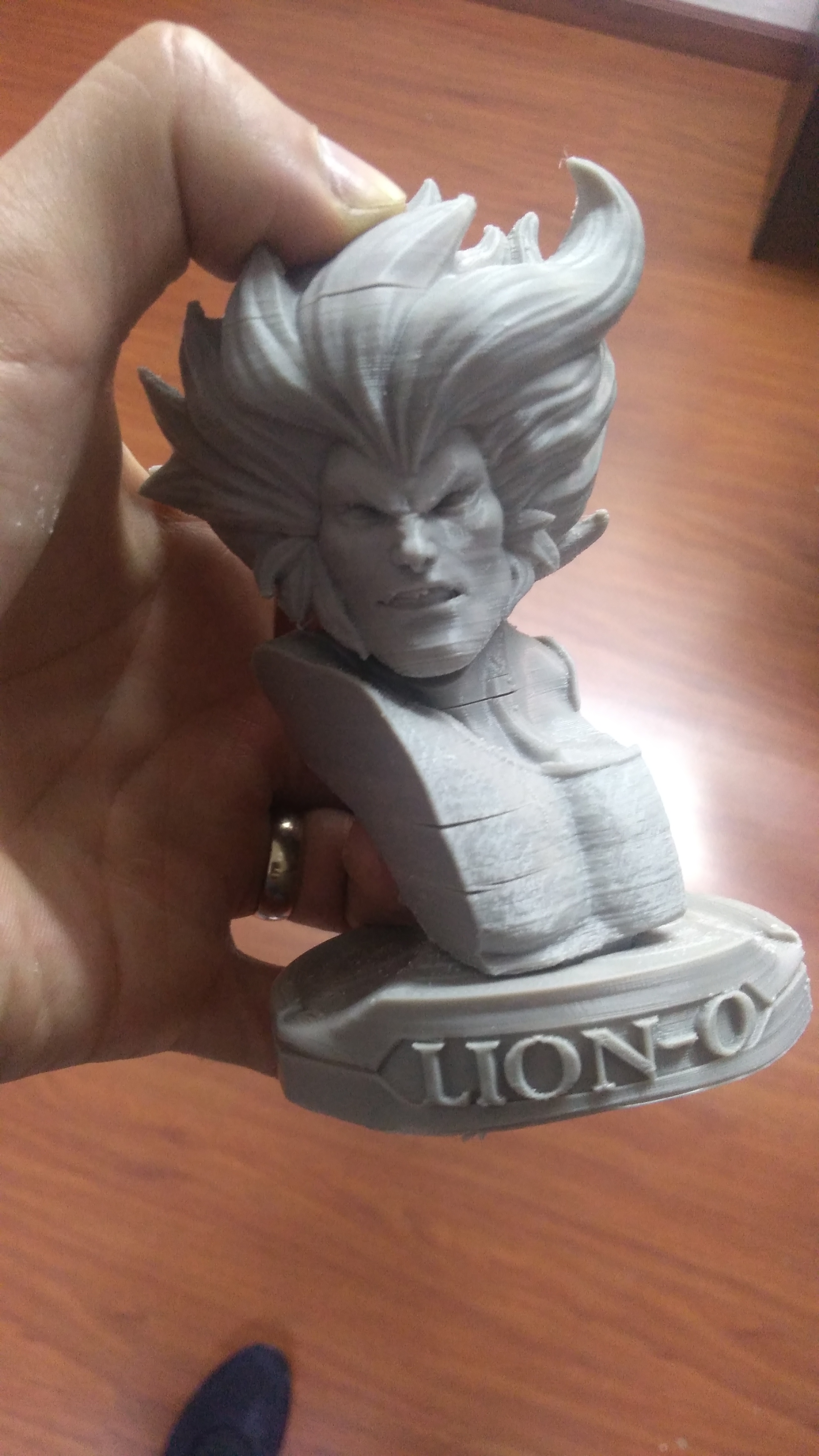 Lion O Thundercats bust fanart 3d printing STL files collectibles by CG Pyro by hervingarciaa ...