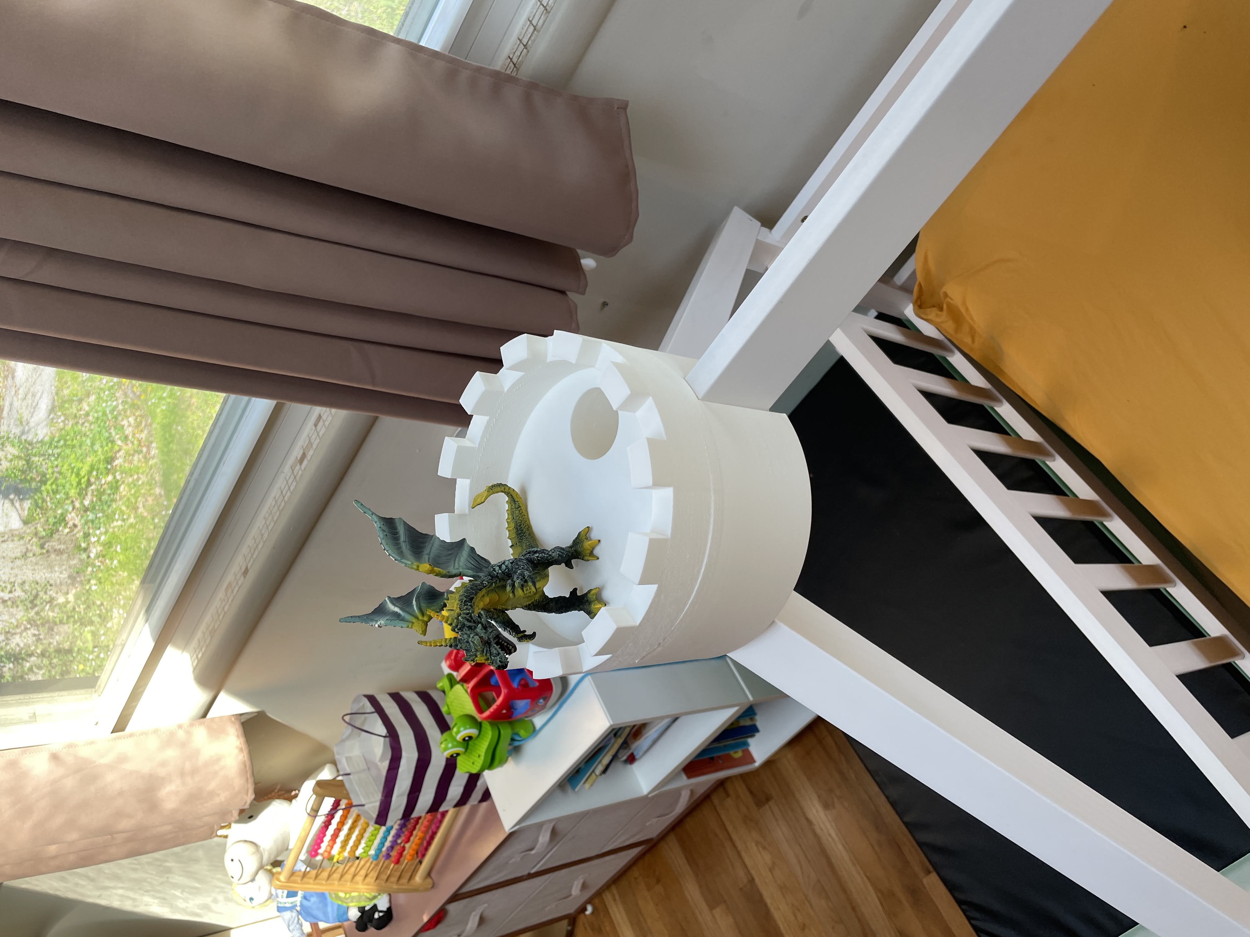 Castle Turret decoration for kids bunk bed by Douglas Hale | Download ...