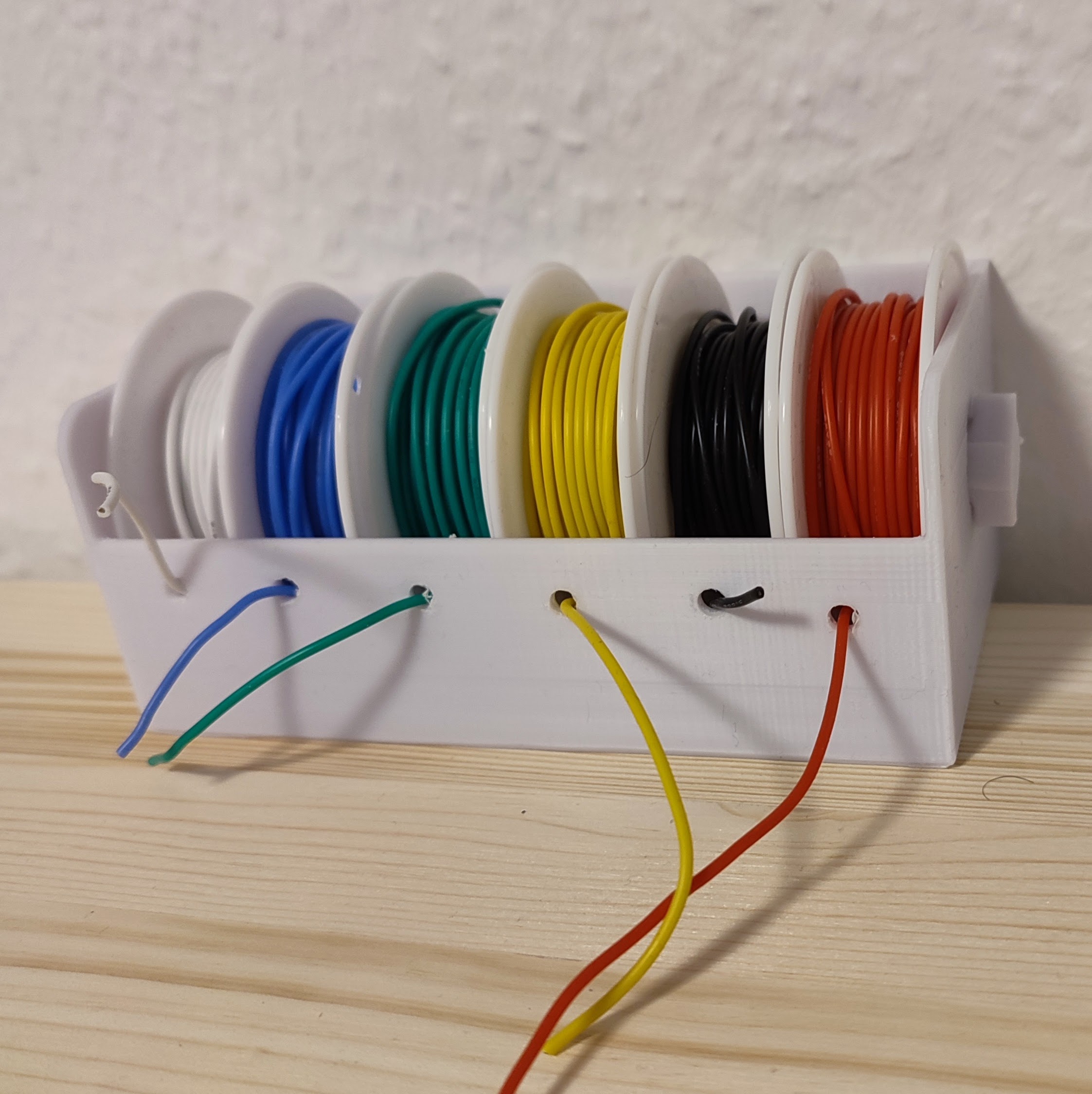 Box for Flexible Silicone Wire Wire by René Jensen | Download free STL ...