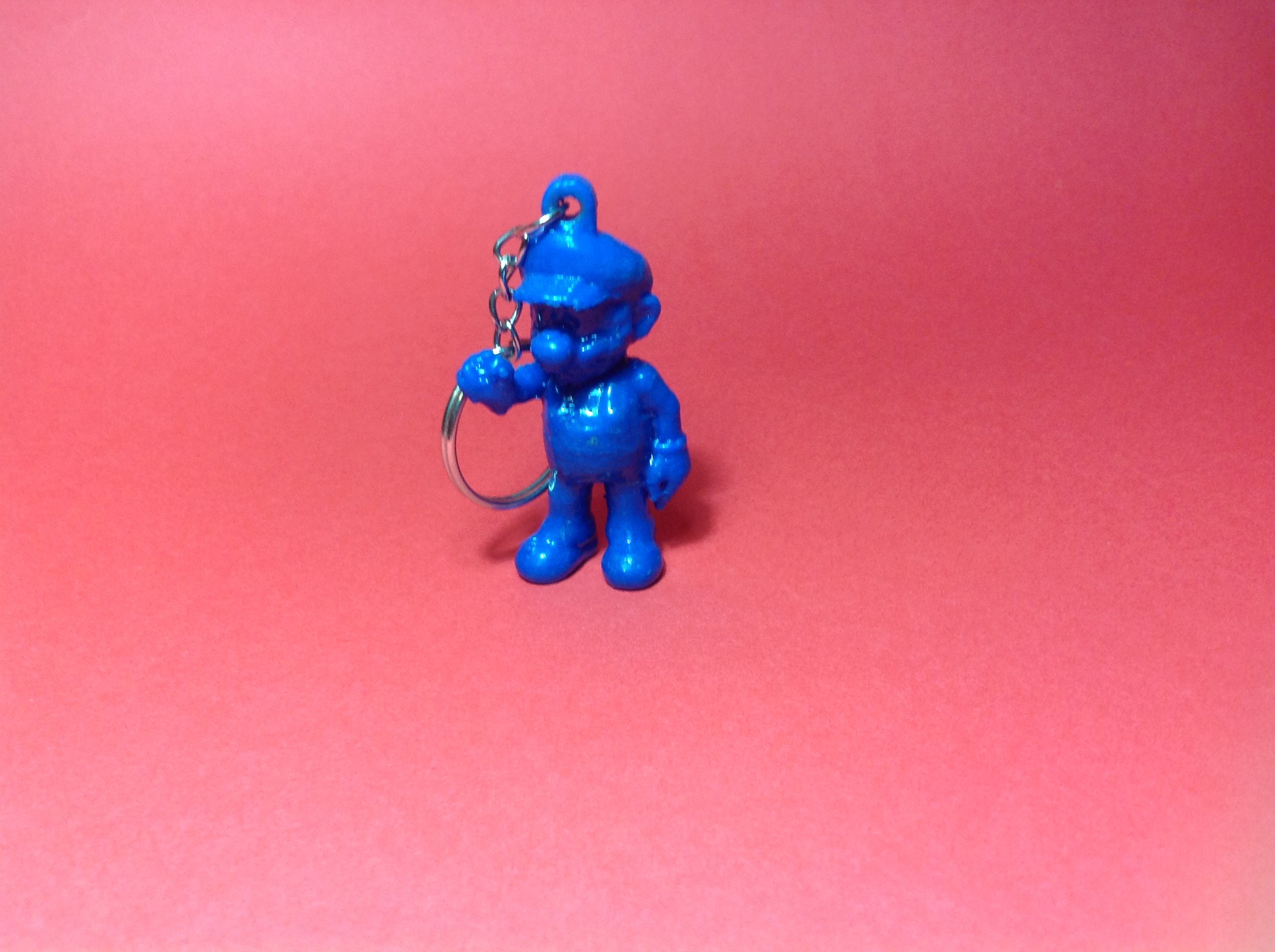 mario figure keychain by Teddy Jubb | Download free STL model ...