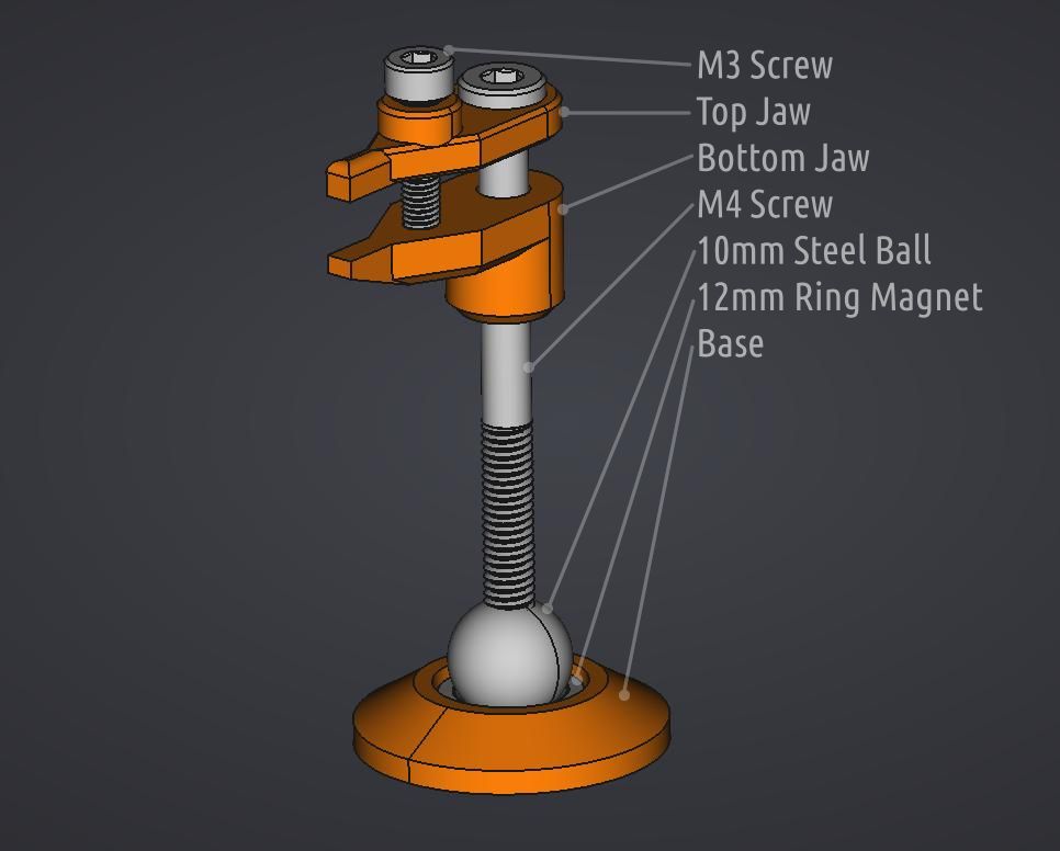 Flex Clamp by Make'n'Modify | Download free STL model | Printables.com