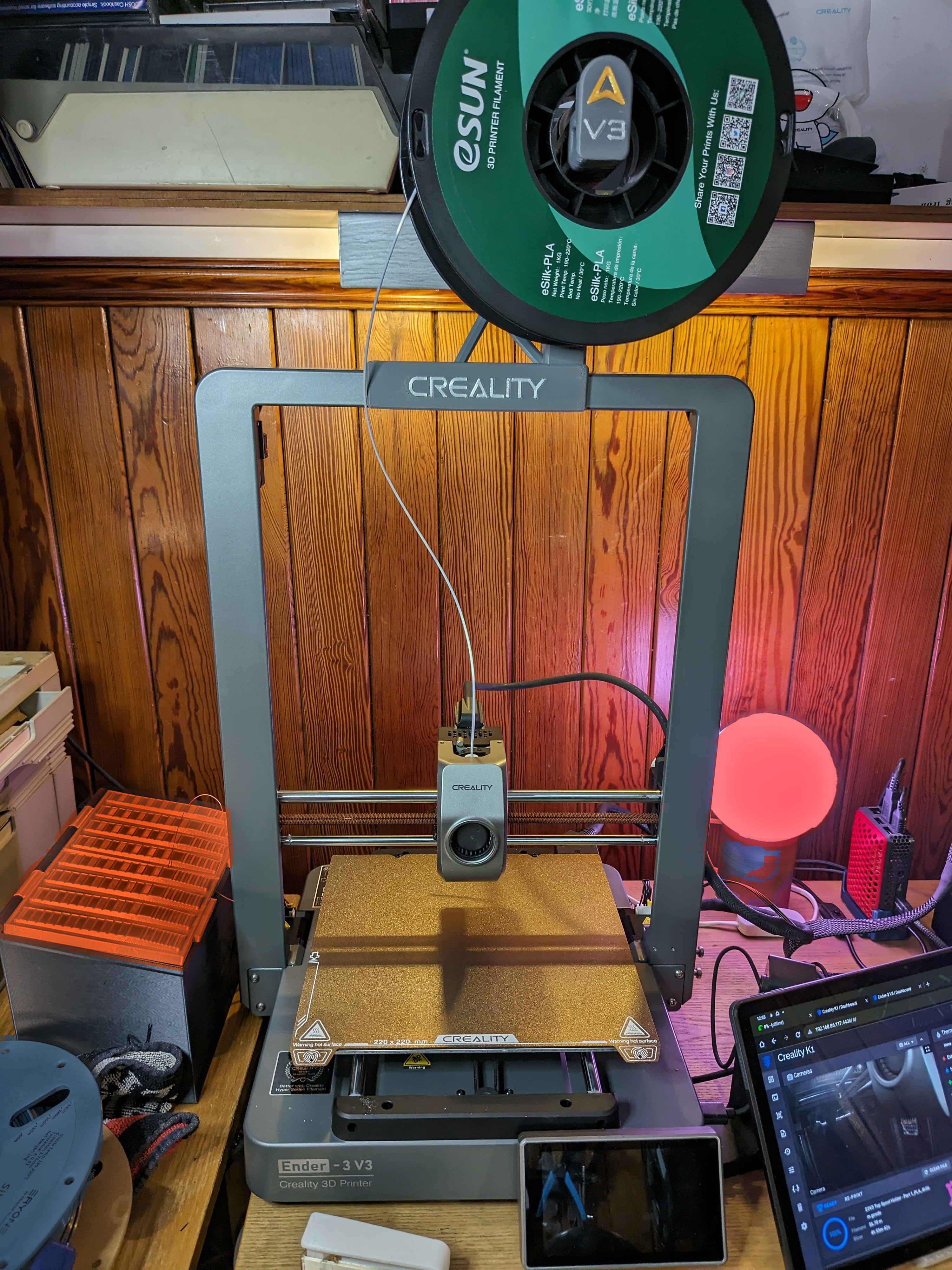 Ender-3 V3 Top Spool Holder (Front Facing) by EBD Design Studio ...