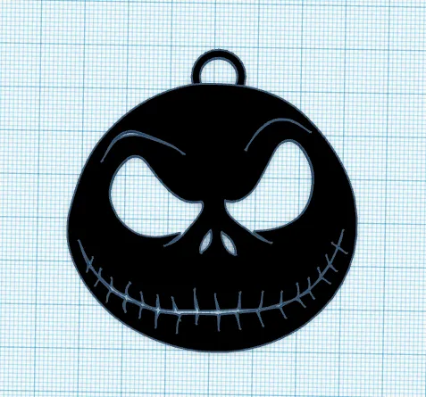 Jack skeleton keychain by Javiero 13250 | Download free STL model ...