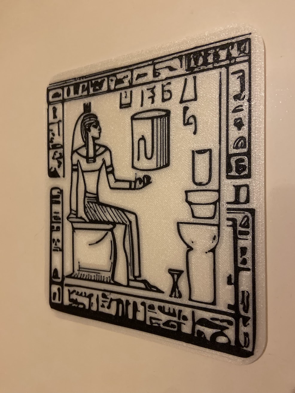 Ancient Toilet Sign for MMU/AMS by Peepee poopoo | Download free STL ...