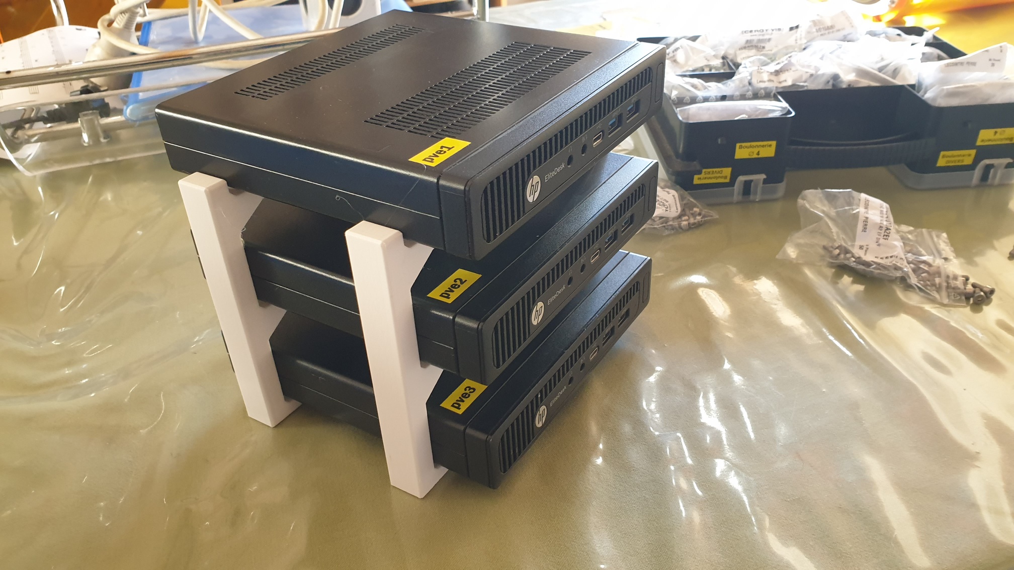 HP EliteDesk 800 G2 rack por pfml | Descargar modelo STL gratuito ...