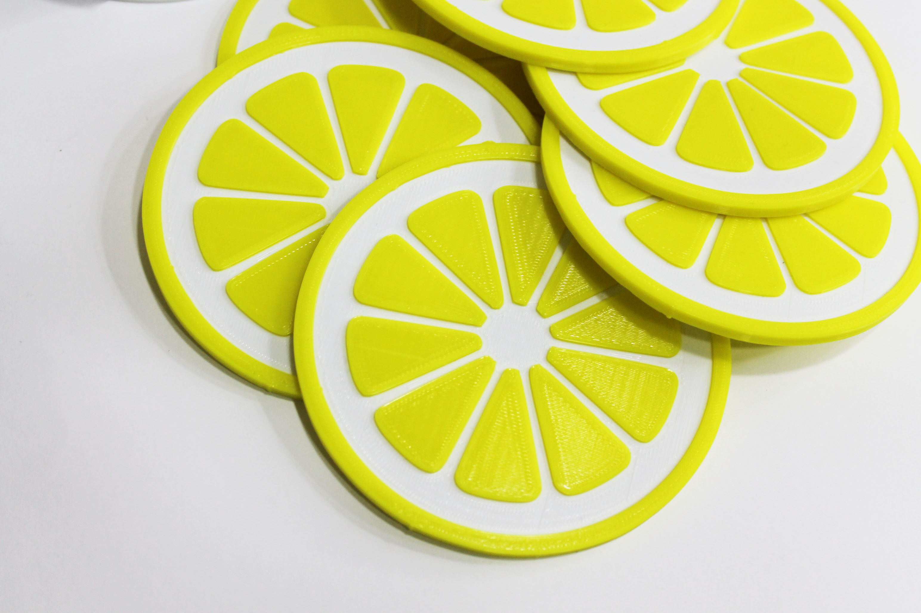 Orange & lemon slices coaster by Franchescor | Download free STL model ...