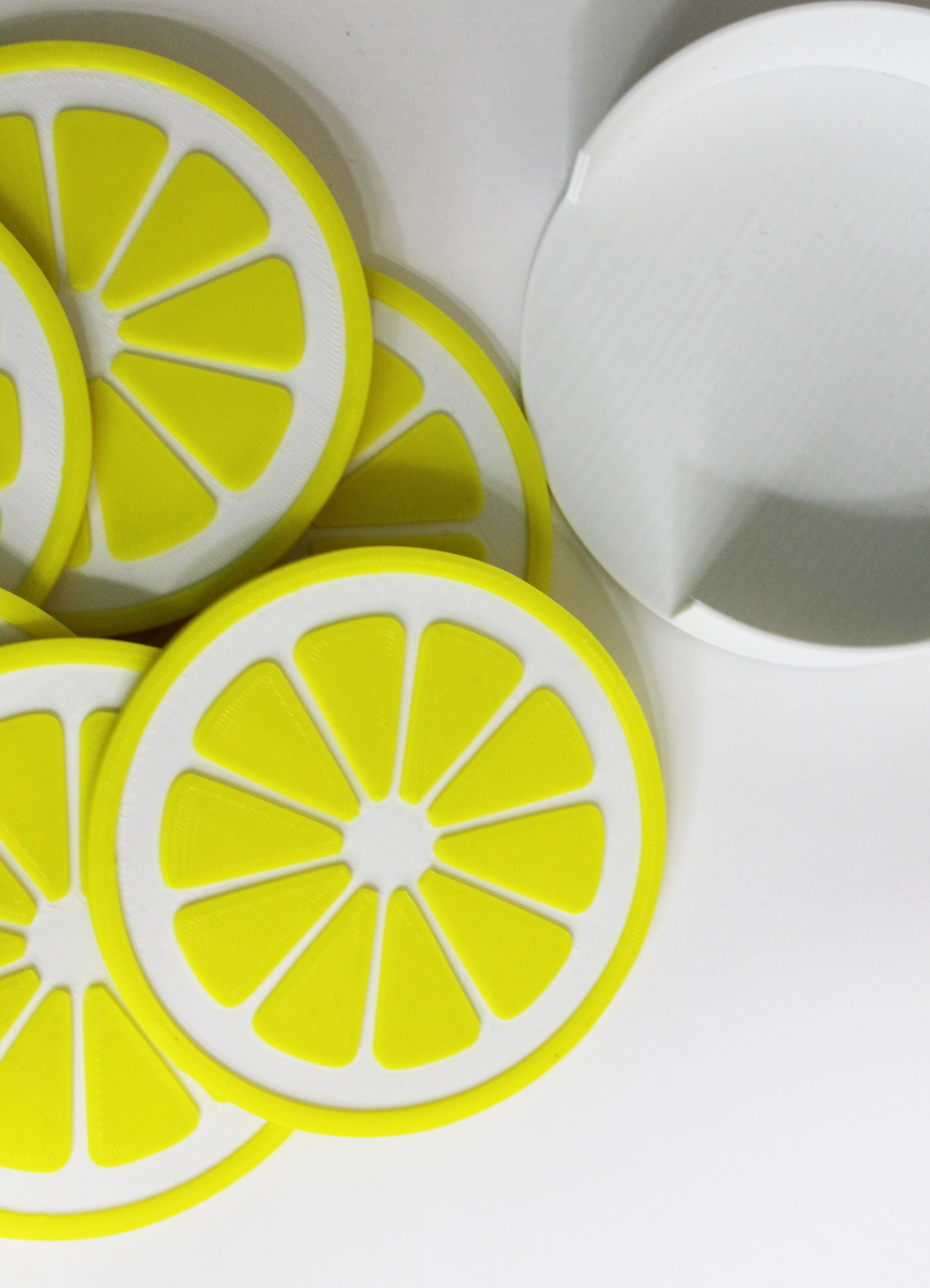 Orange & lemon slices coaster by Franchescor | Download free STL model ...