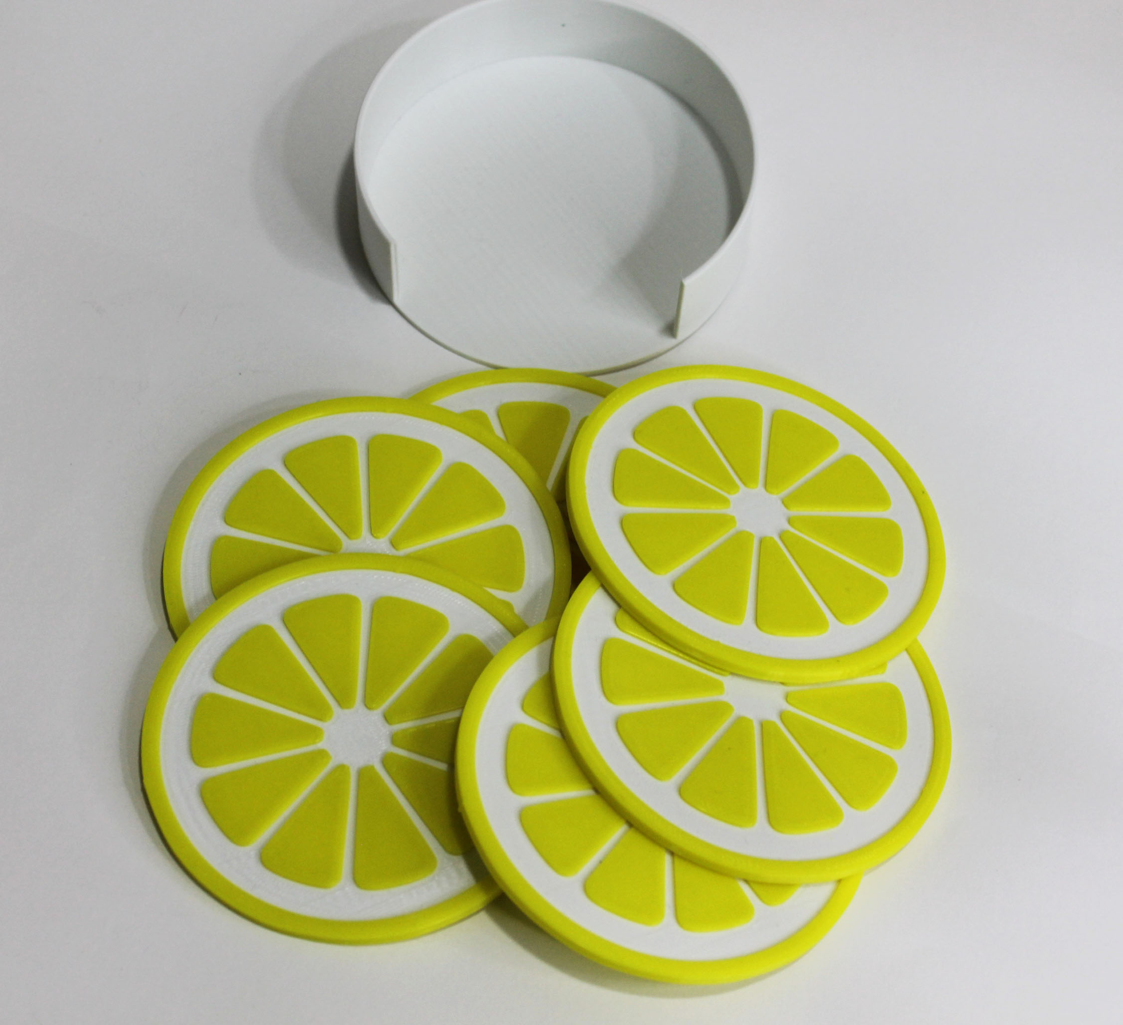 Orange & lemon slices coaster by Franchescor | Download free STL model ...