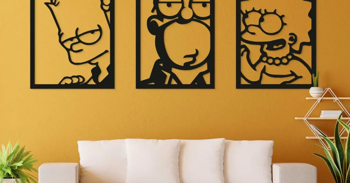 The Simpsons, Bart, Homer, Lisa - wall art by klimoma | Download free ...