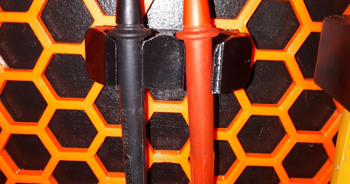 Multimeter Probe Holder For HSW by Ghostguy6 | Download free STL model ...