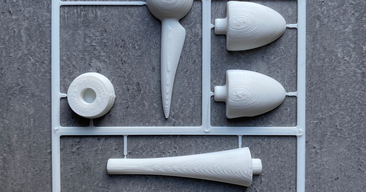 Wind turbine kit card by Postzegel | Download free STL model ...