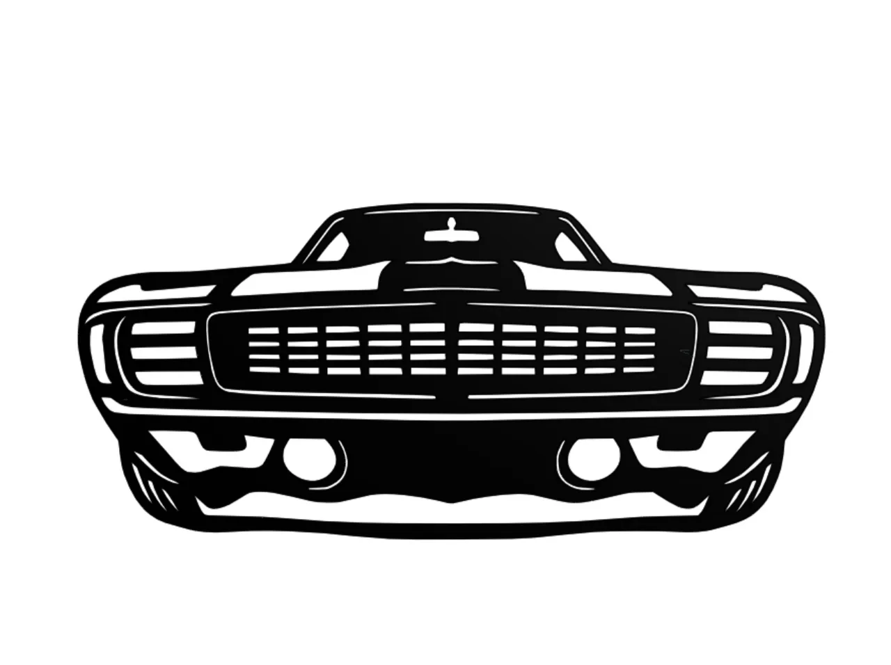 Chevrolet Camaro - wall art by klimoma | Download free STL model ...