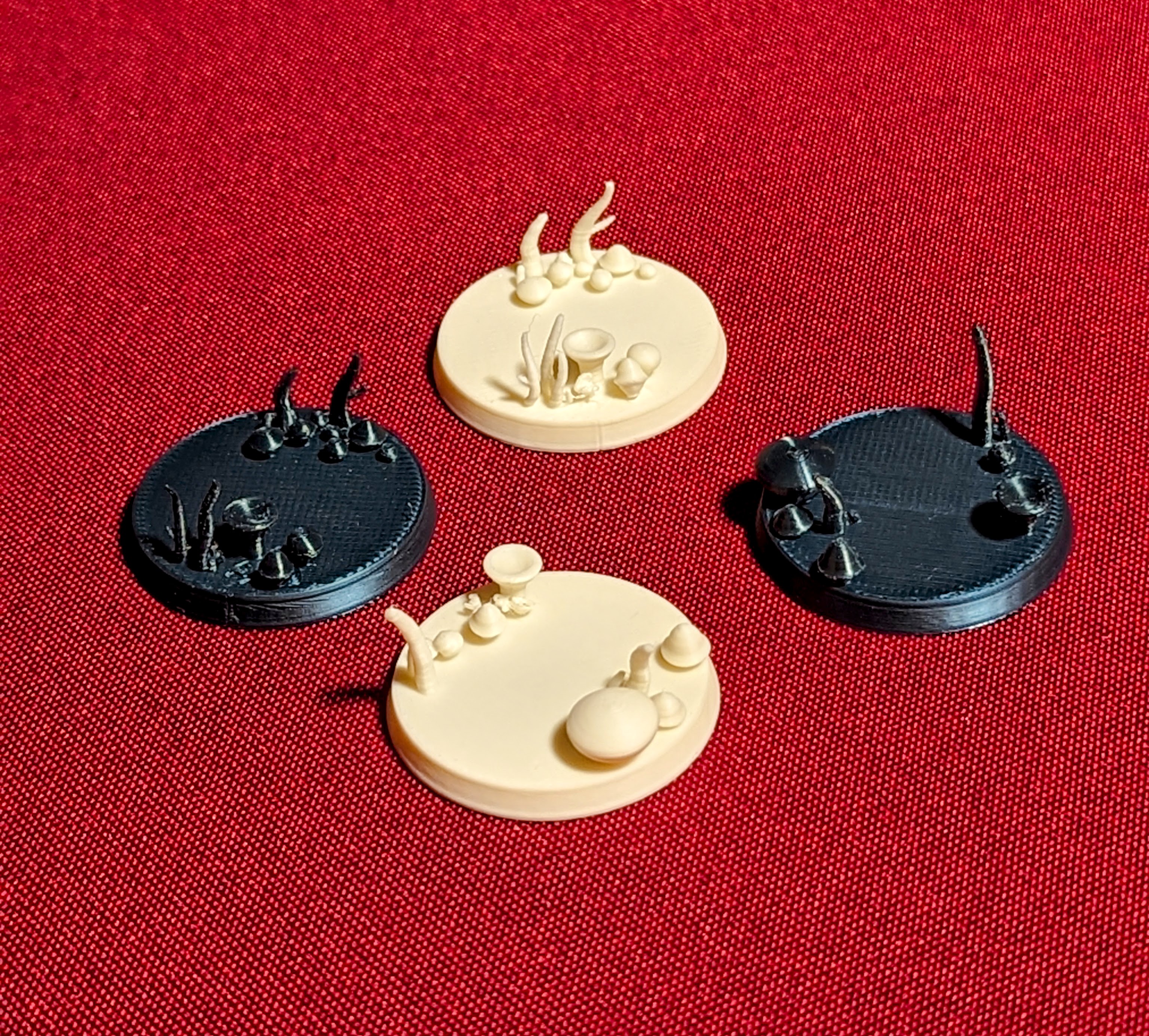 32mm Forest Swamp Bases for Minis by CCG_Brian | Download free STL ...