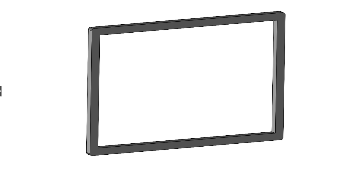 2DIN car radio frame by Daniel P. | Download free STL model ...