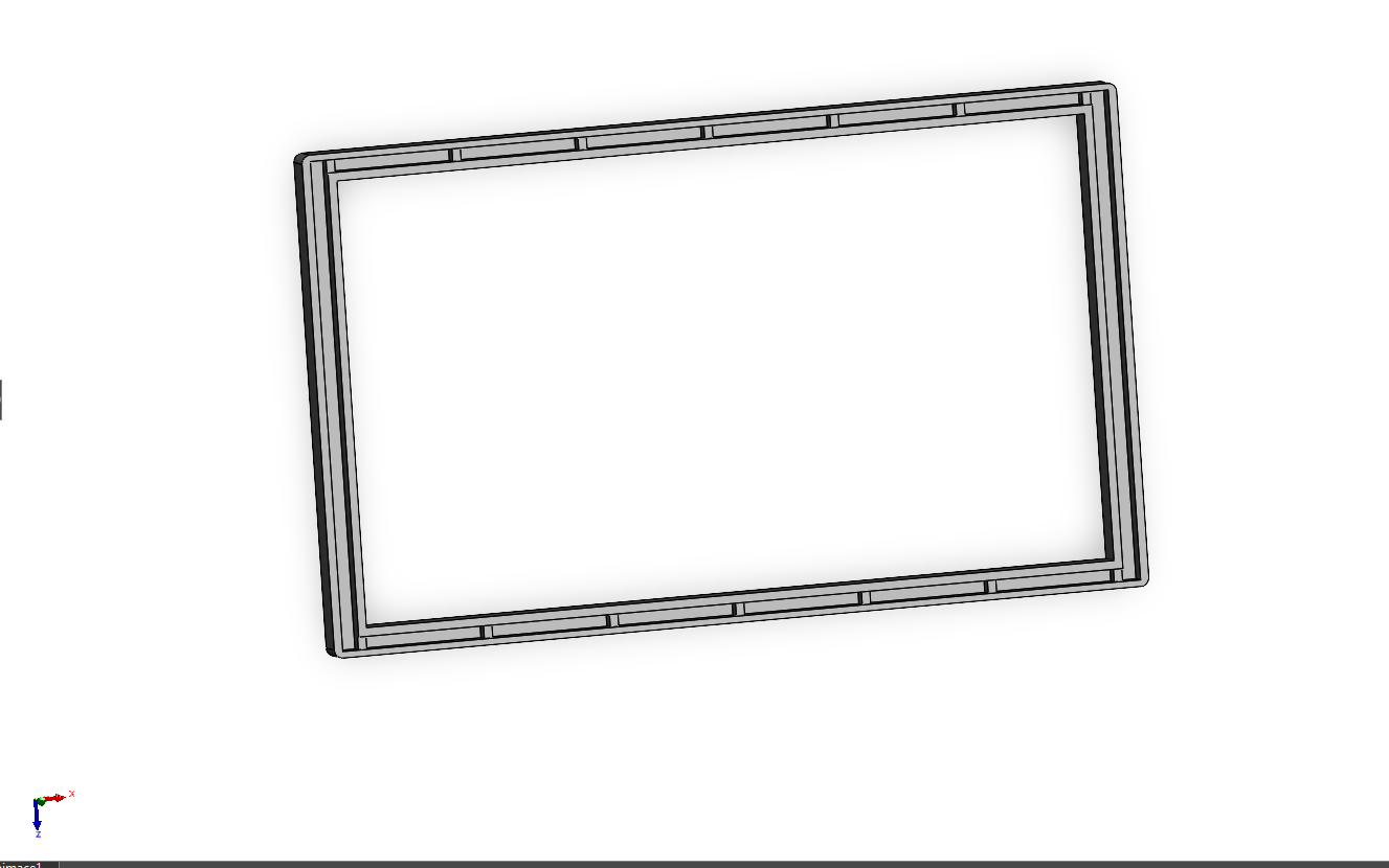 2DIN car radio frame by Daniel P. | Download free STL model ...