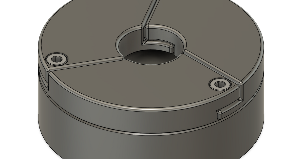 Patio Table Foot Pad by sartirious | Download free STL model ...