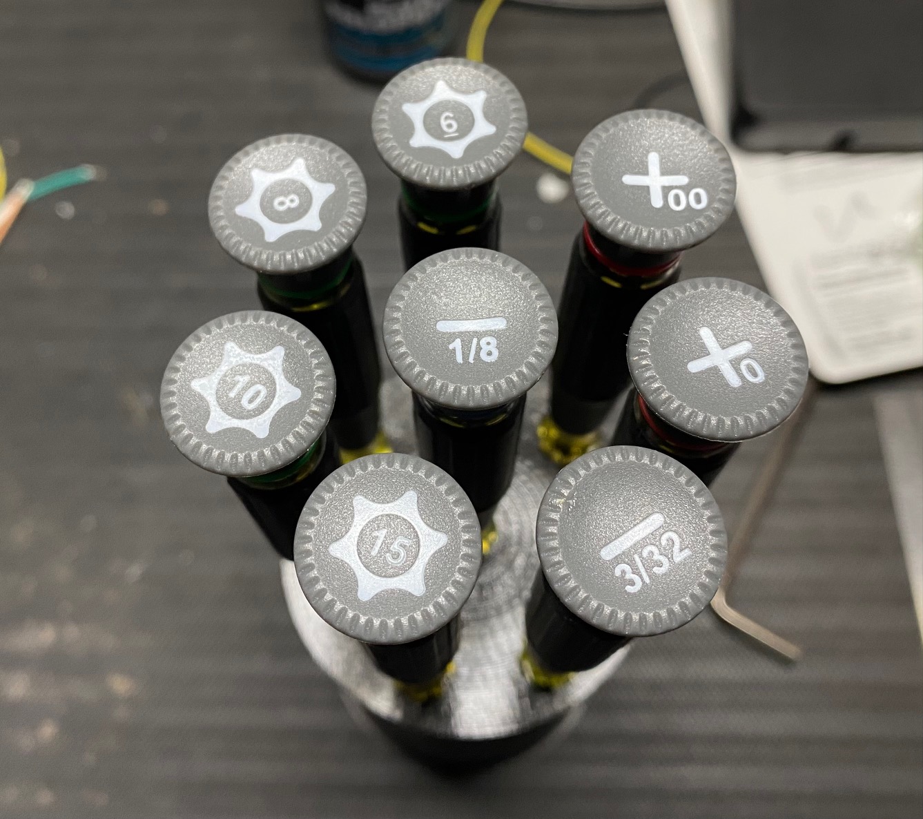 Precision Driver Set Holder by Army Chief | Download free STL model ...