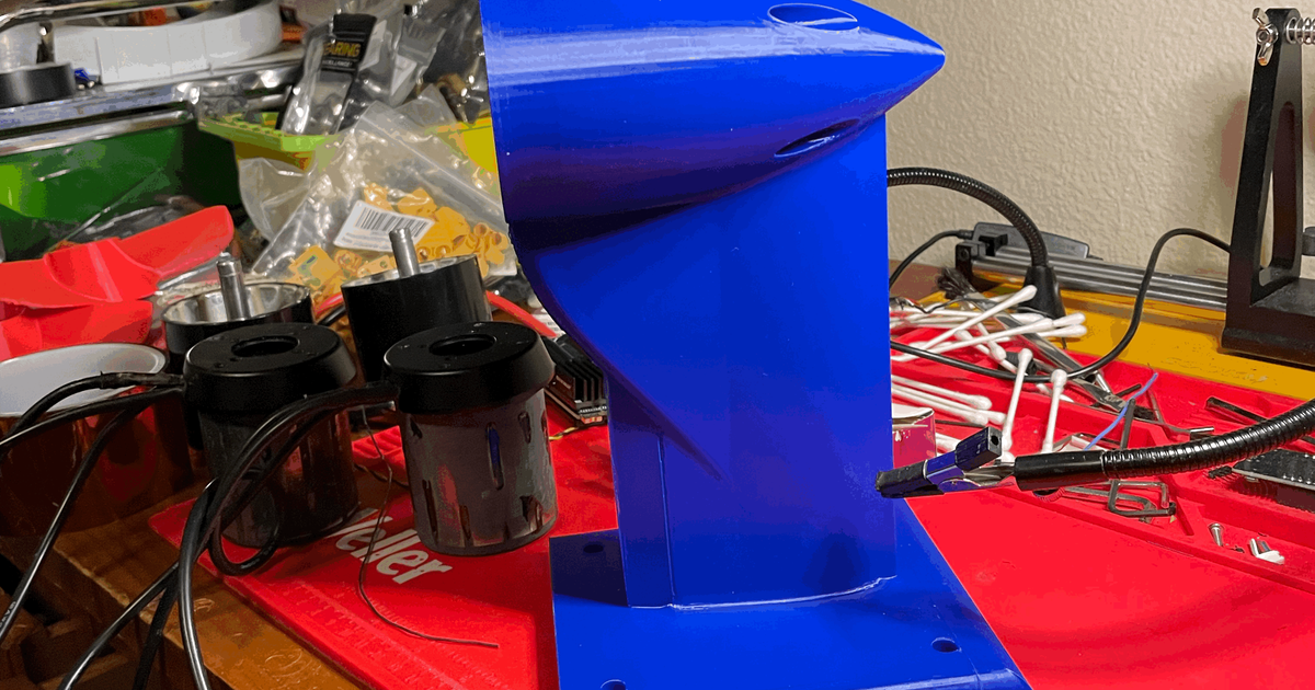 6384 Outrunner Motor Pod. Updated with a beefier version also by jesse ...