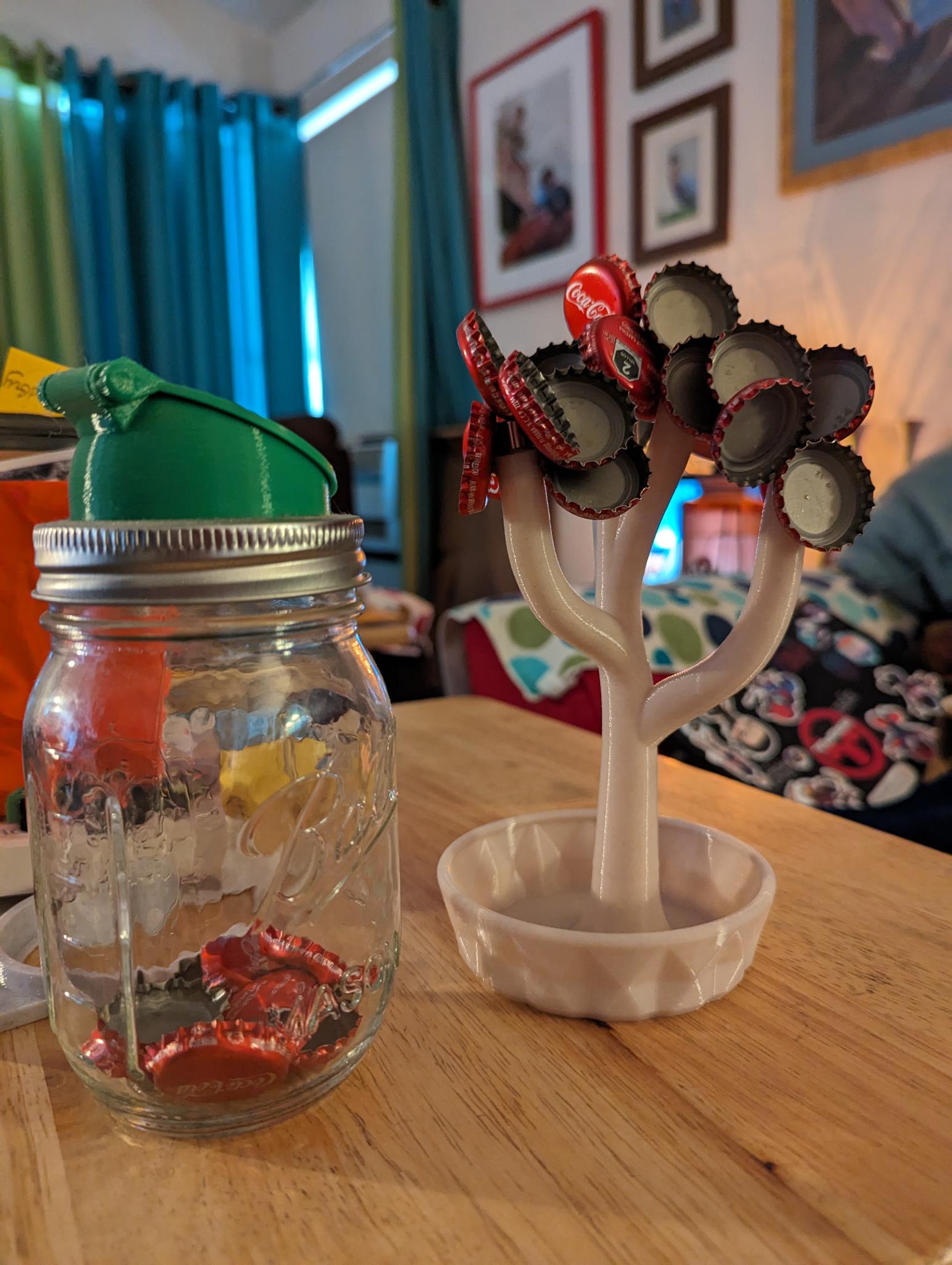 Magnetic Tree (Beer/Bottle Cap/Paperclip Tree) by imhavoc | Download ...