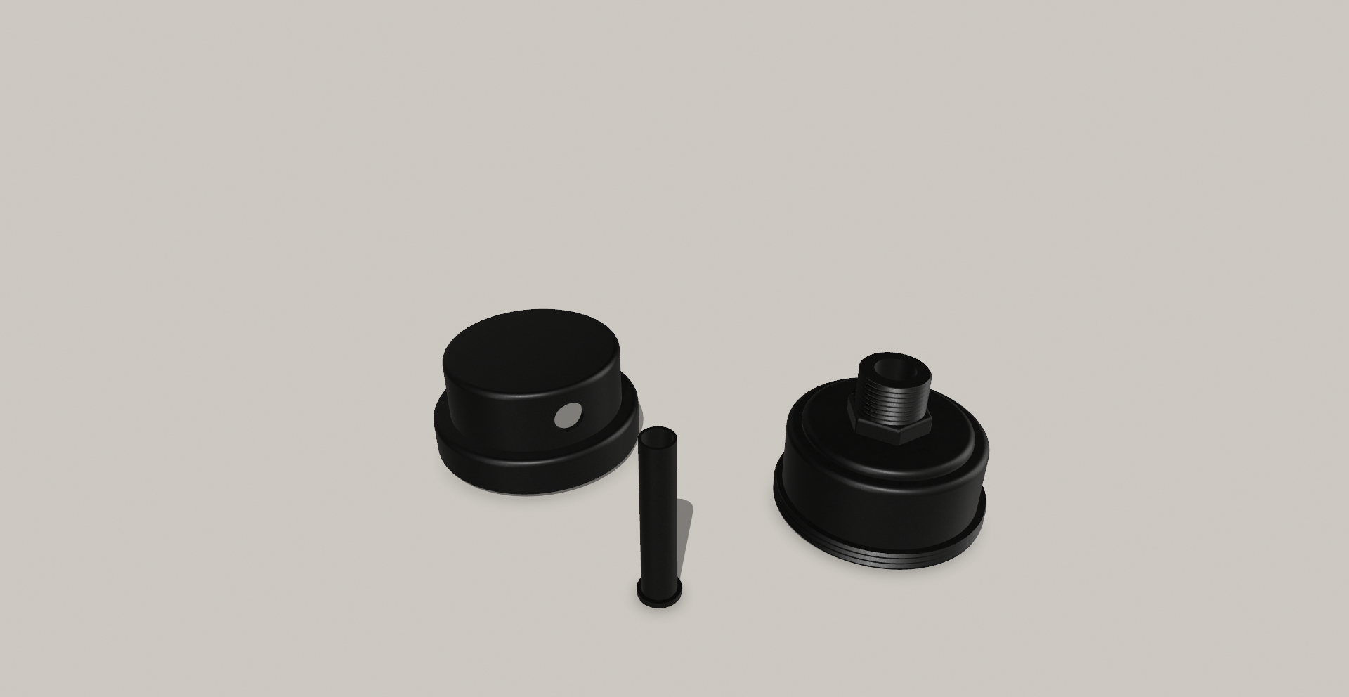 Dewalt Compressor filter cap by Joseph | Download free STL model ...