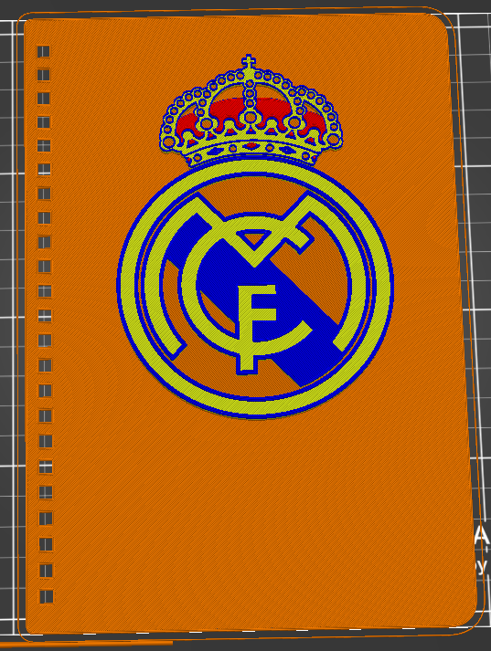 Customizable Notebook Cover by illegible | Download free STL model ...