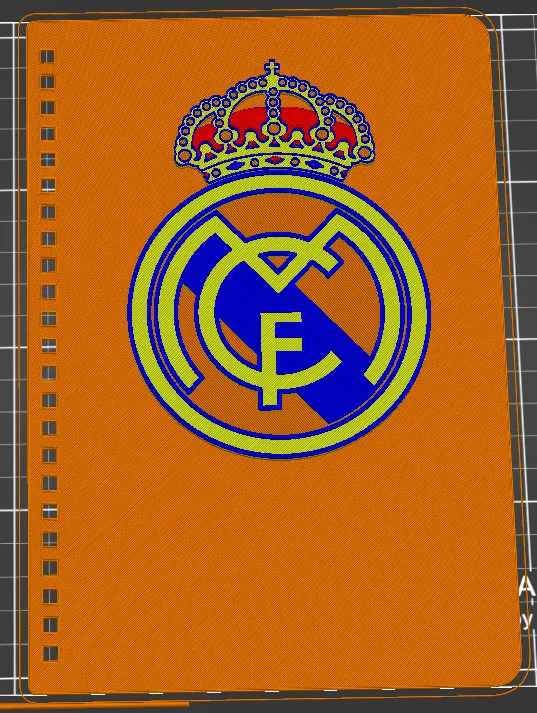 Customizable Notebook Cover by illegible | Download free STL model ...