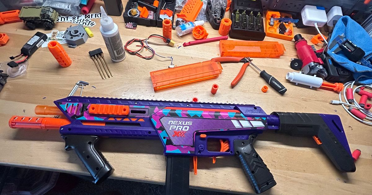 Nexus Pro X (150FPS approx) Spacer by mr3yna | Download free STL model ...