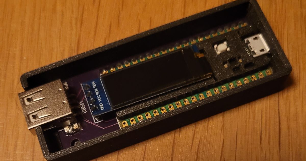 USBvalve case by Gerald | Download free STL model | Printables.com