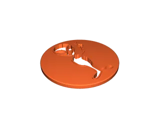 Alien Disc Golf Mini by Cameron Smith | Download free STL model ...