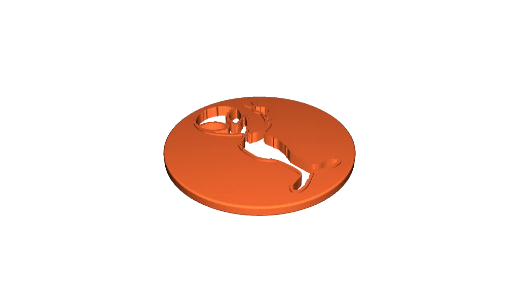 Alien Disc Golf Mini by Cameron Smith | Download free STL model ...