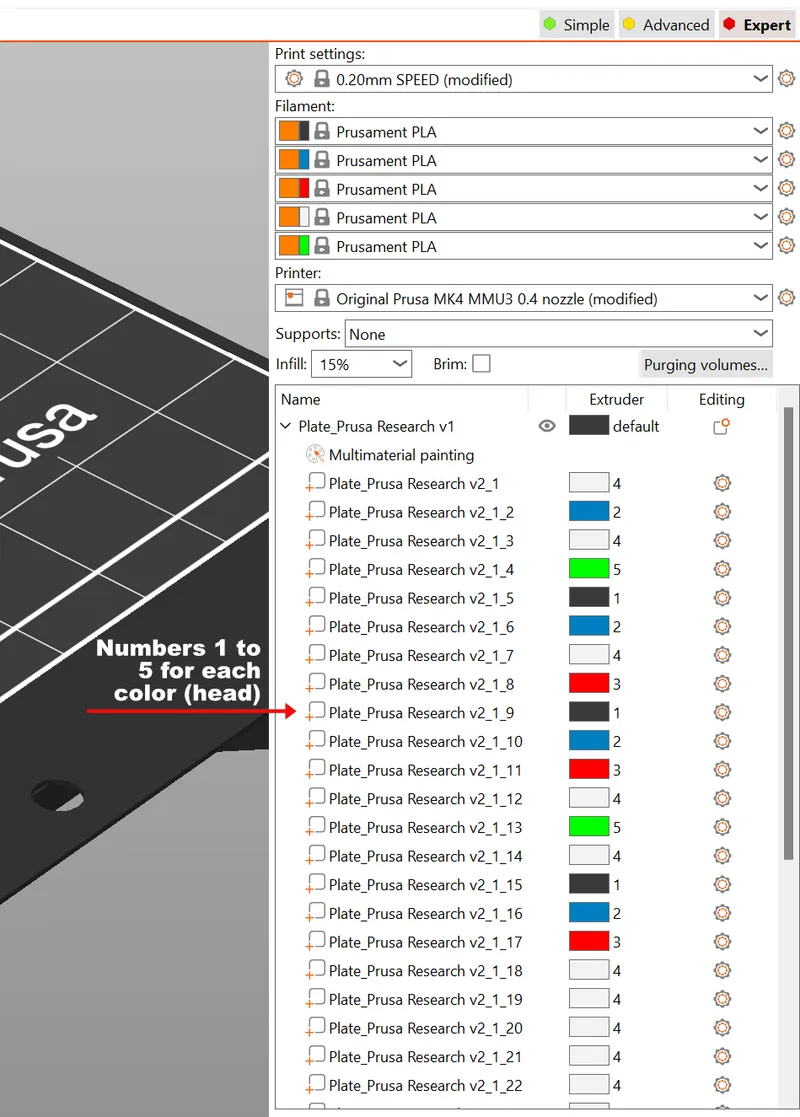 MMU3 Color test by Jorge | Download free STL model | Printables.com